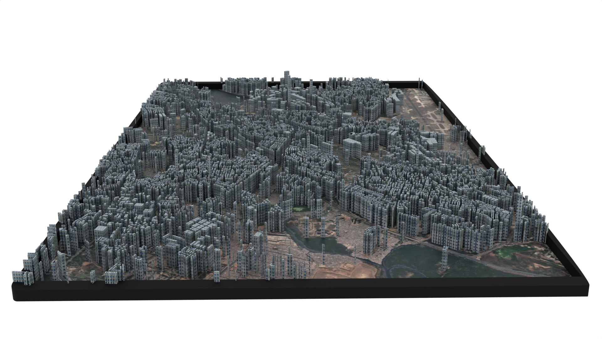 3D City Of Mumbai - TurboSquid 2035376