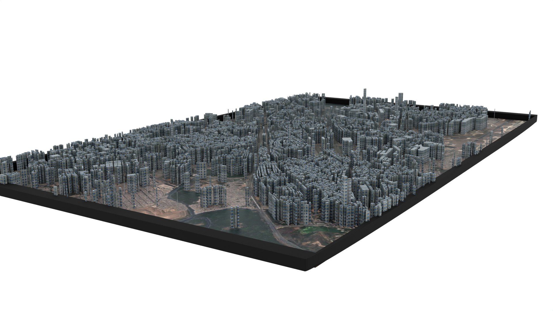 3D City Of Mumbai - TurboSquid 2035376