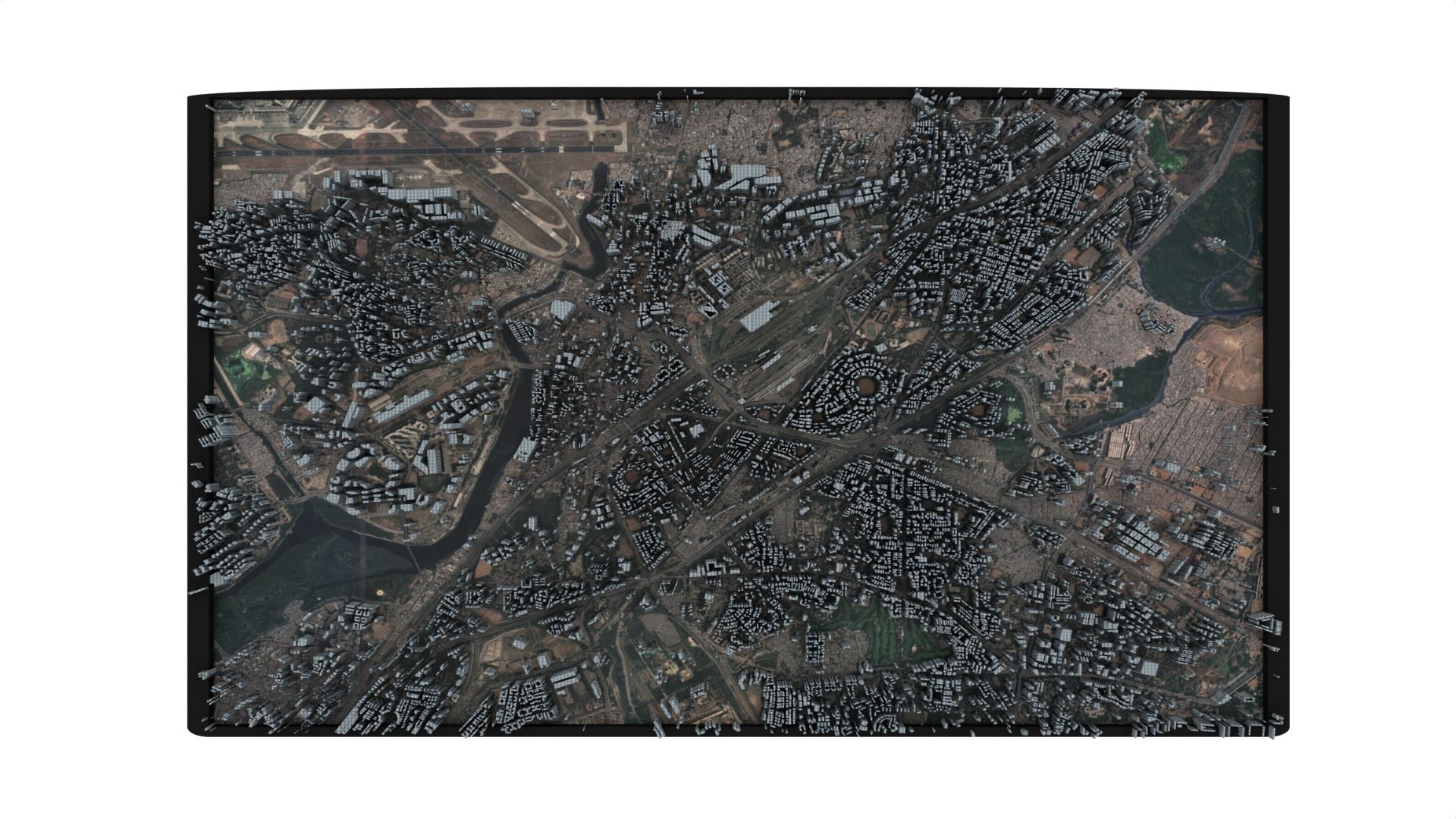 3D City Of Mumbai - TurboSquid 2035376