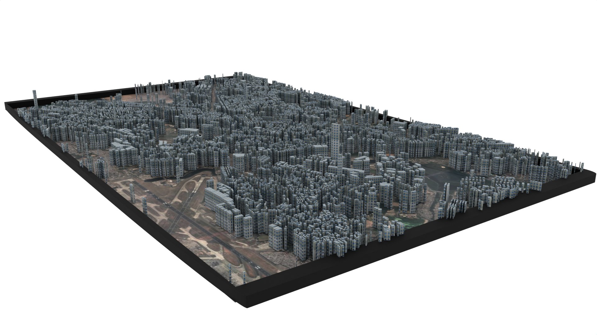 3D City Of Mumbai - TurboSquid 2035376