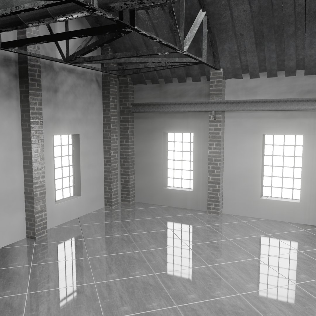 Loft Interior 3D Model - TurboSquid 1847240