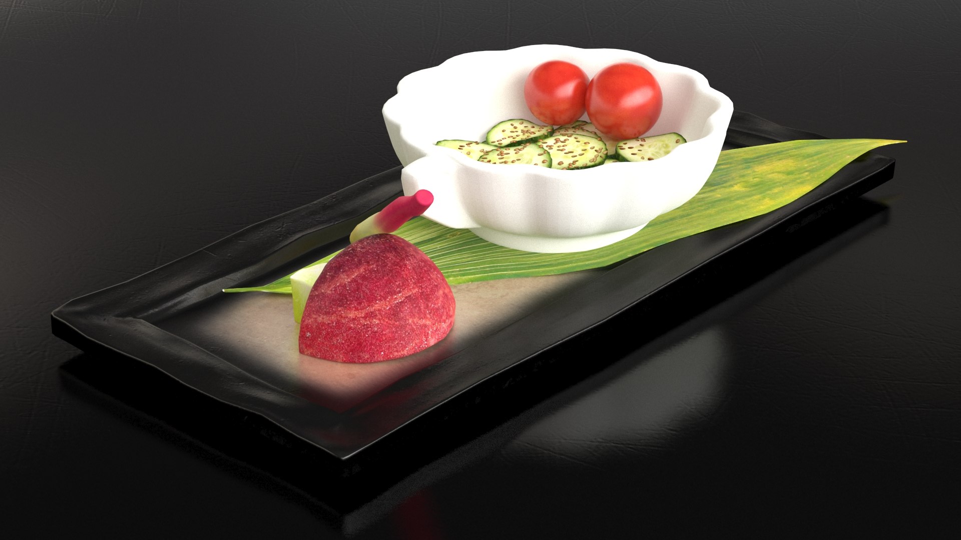 Kaiseki Side Dish Model - TurboSquid 2160779
