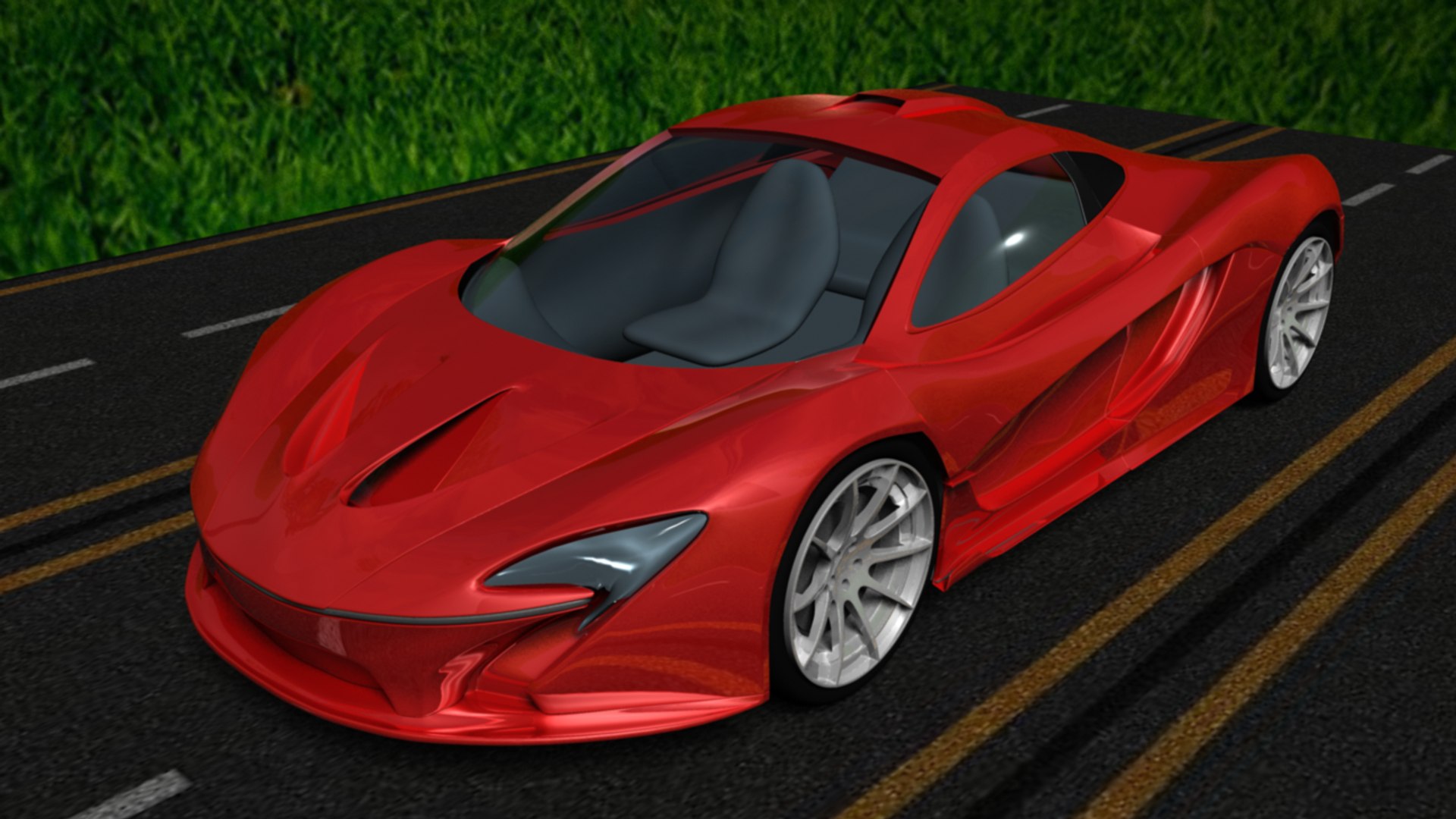Maclaren P1 3d Model
