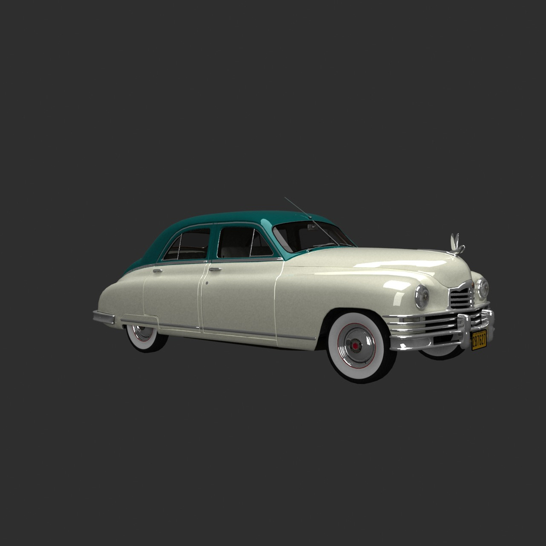 Packard Sedan 1948 3d Max