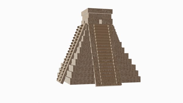3D Mayan pyramid model - TurboSquid 1736999