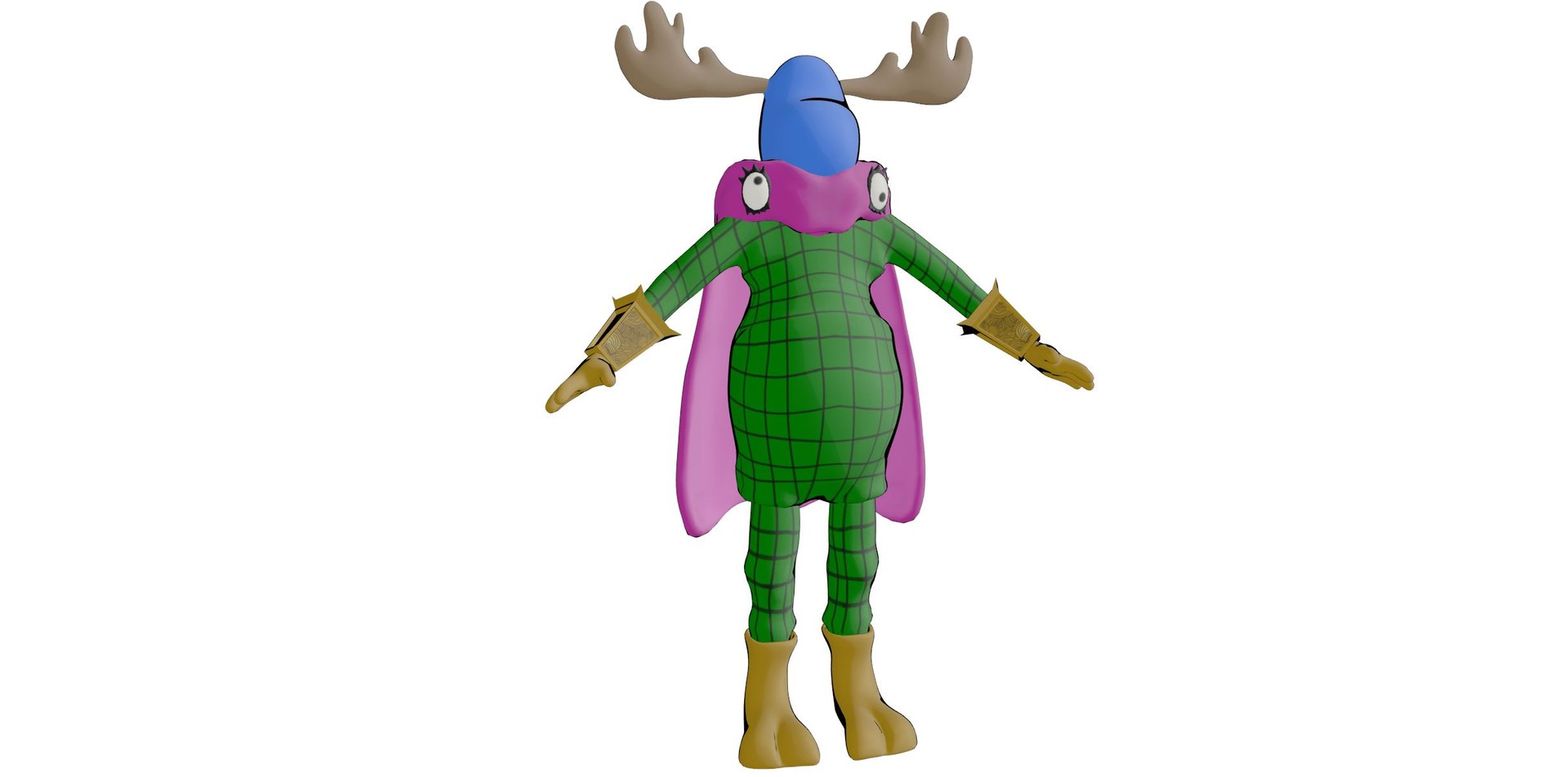 Mooseterio Across The Spider-verse 3D - TurboSquid 2110773