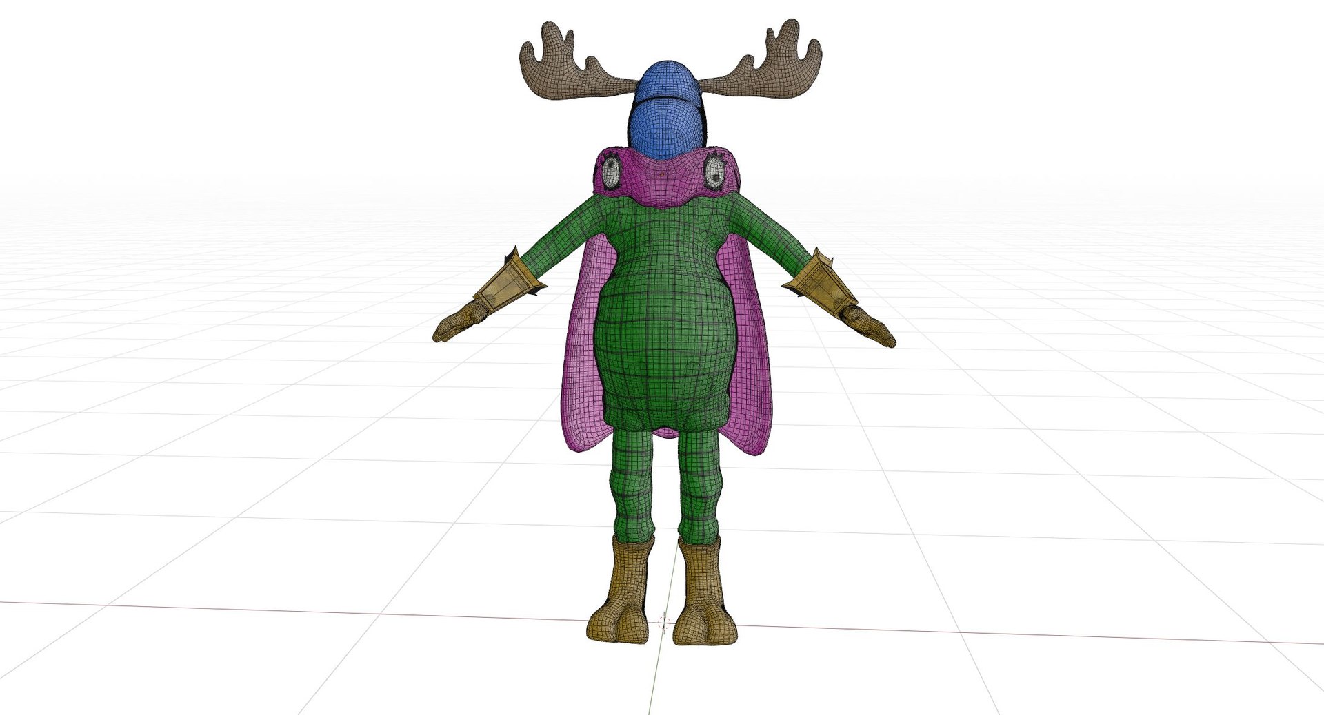 Mooseterio Across The Spider-verse 3D - TurboSquid 2110773