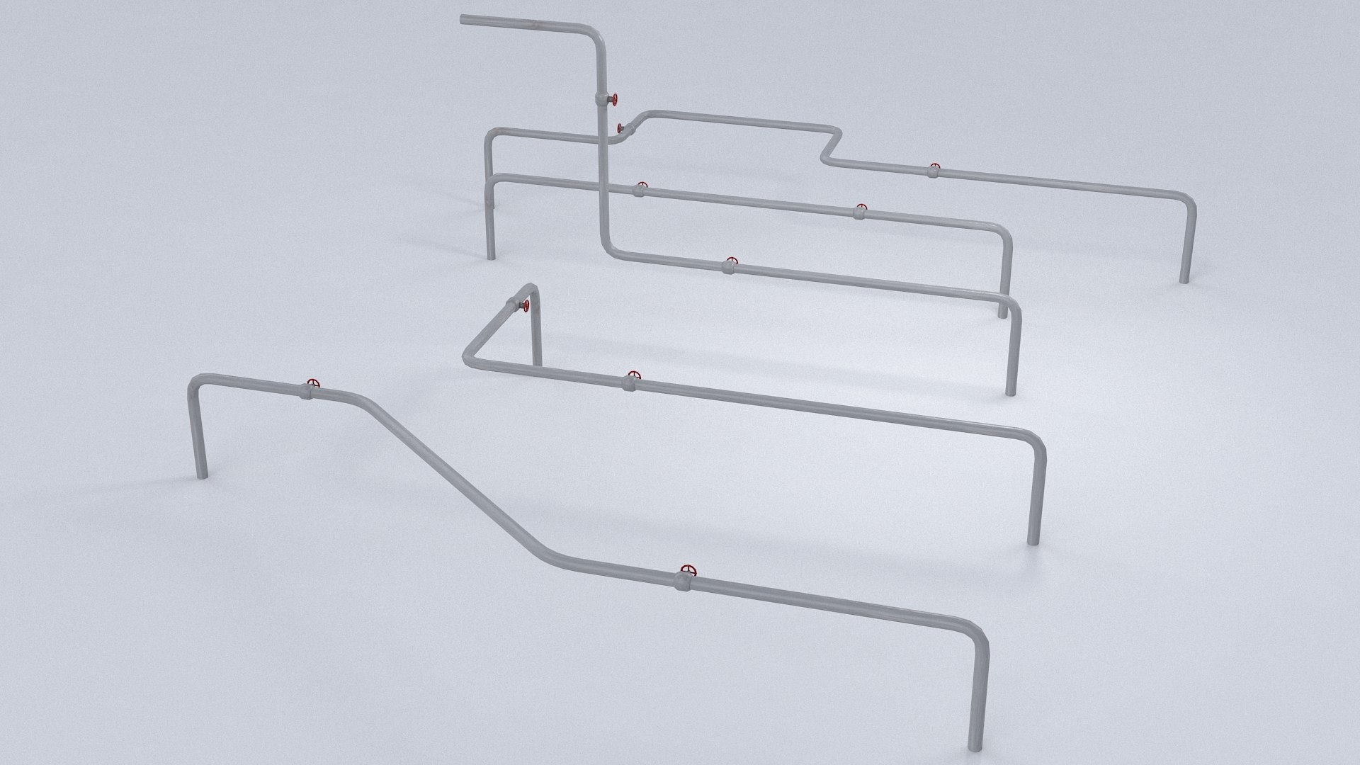 Water Pipe 3D Model - TurboSquid 1532934