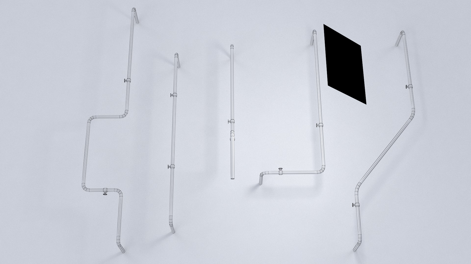 Water Pipe 3D Model - TurboSquid 1532934