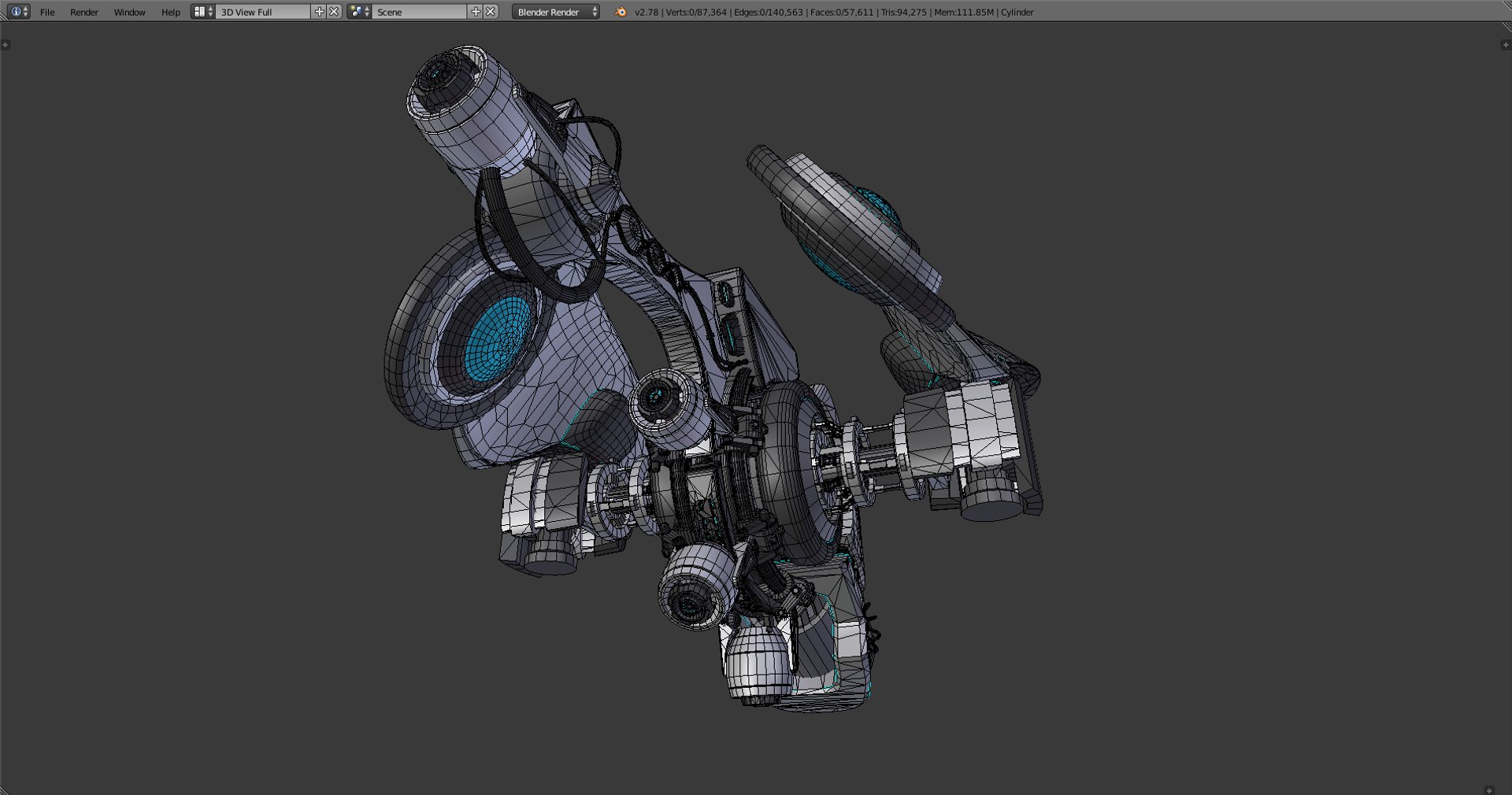 Prototyping drone 3D model - TurboSquid 1176410