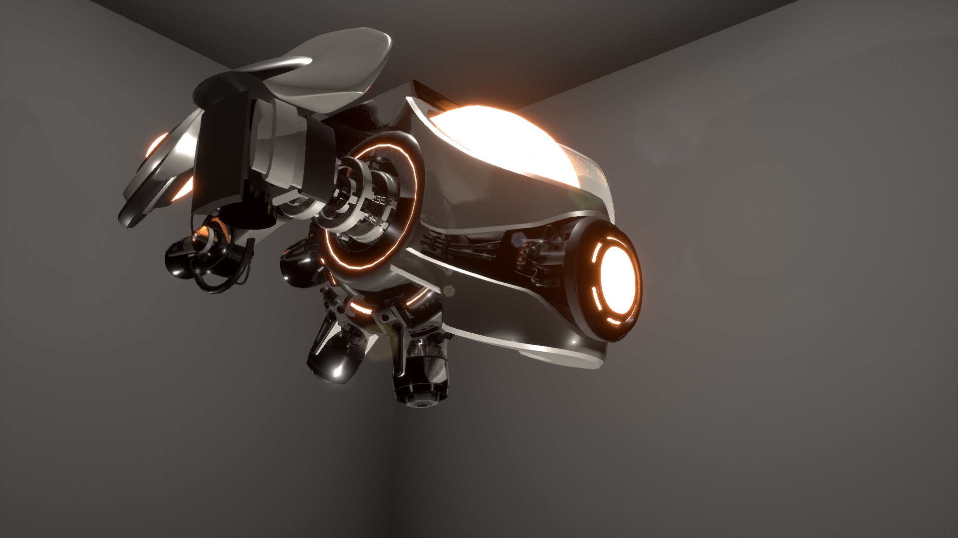 Prototyping drone 3D model - TurboSquid 1176410
