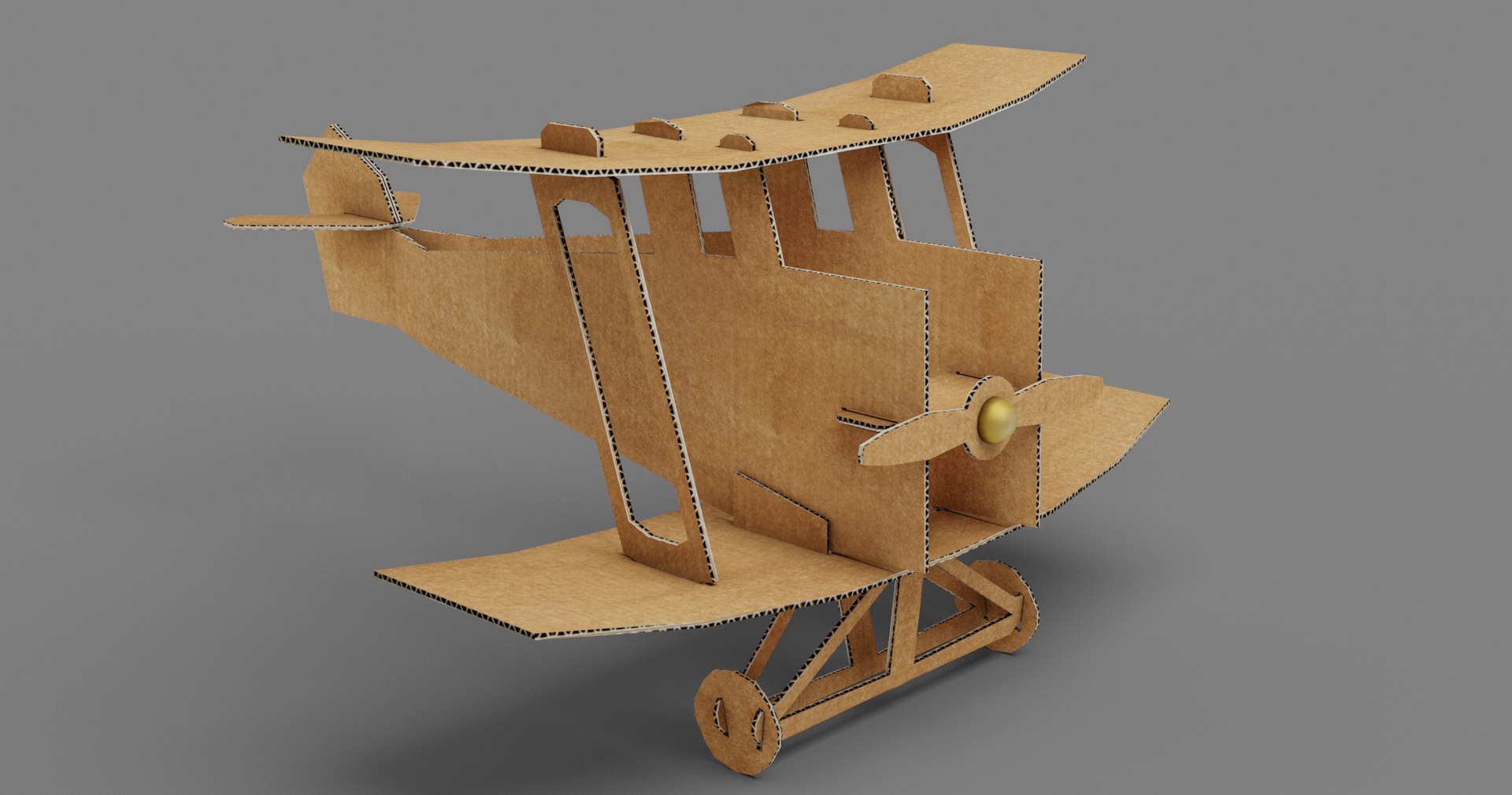Cardboard Rc Plane