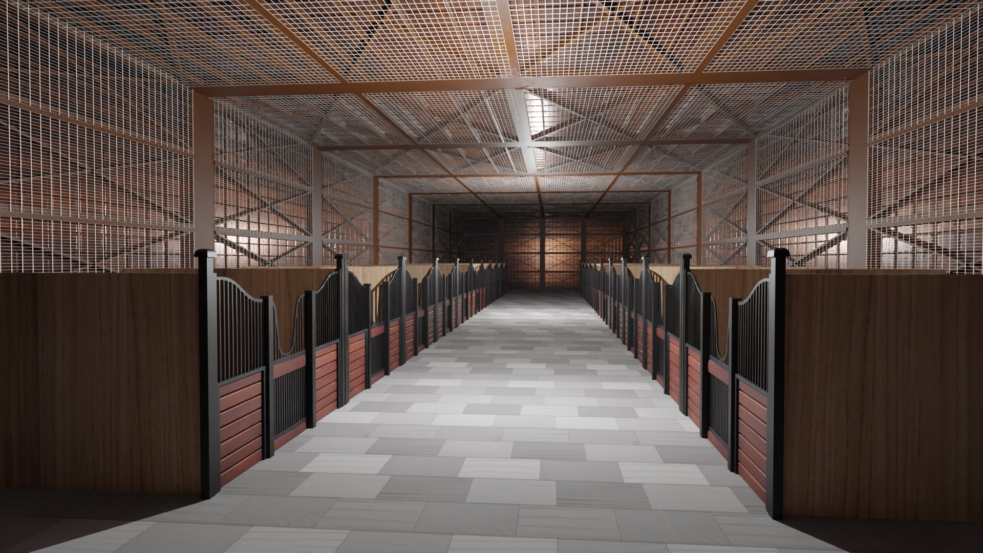 Horse Stable 3D Model - TurboSquid 2178876