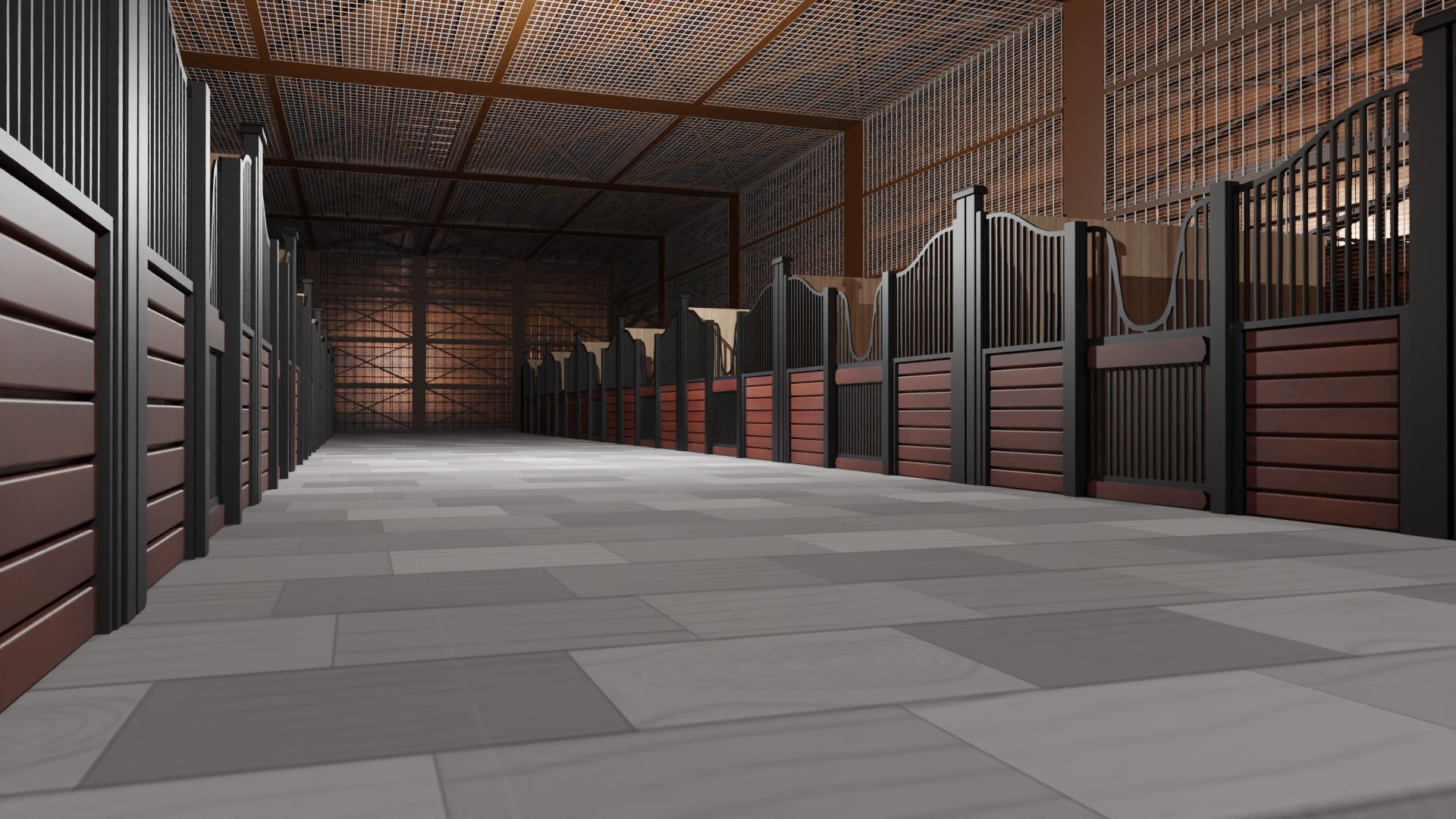 Horse Stable 3D Model - TurboSquid 2178876