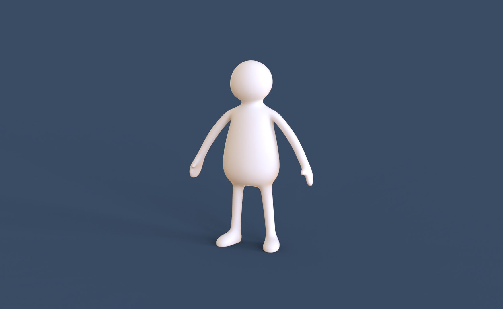 3D Stickman 03 Rigged Low Poly Model - TurboSquid 2319856