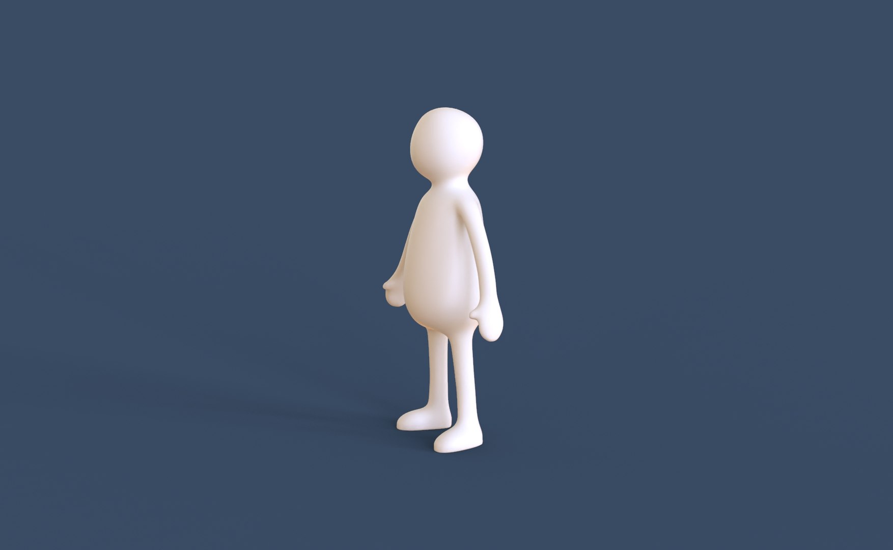3D Stickman 03 Rigged Low Poly Model - TurboSquid 2319856