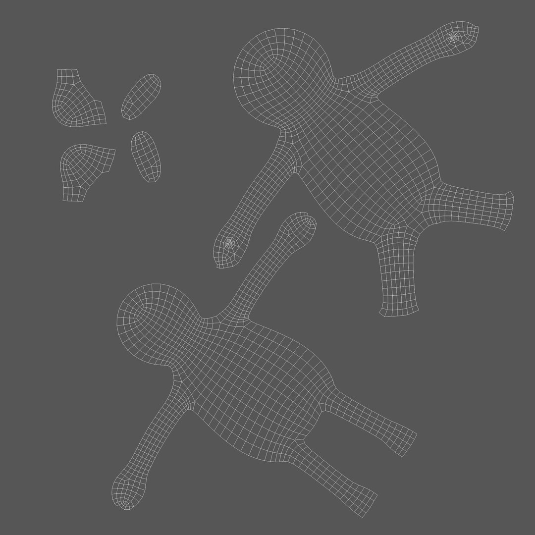 3D Stickman 03 Rigged Low Poly Model - TurboSquid 2319856