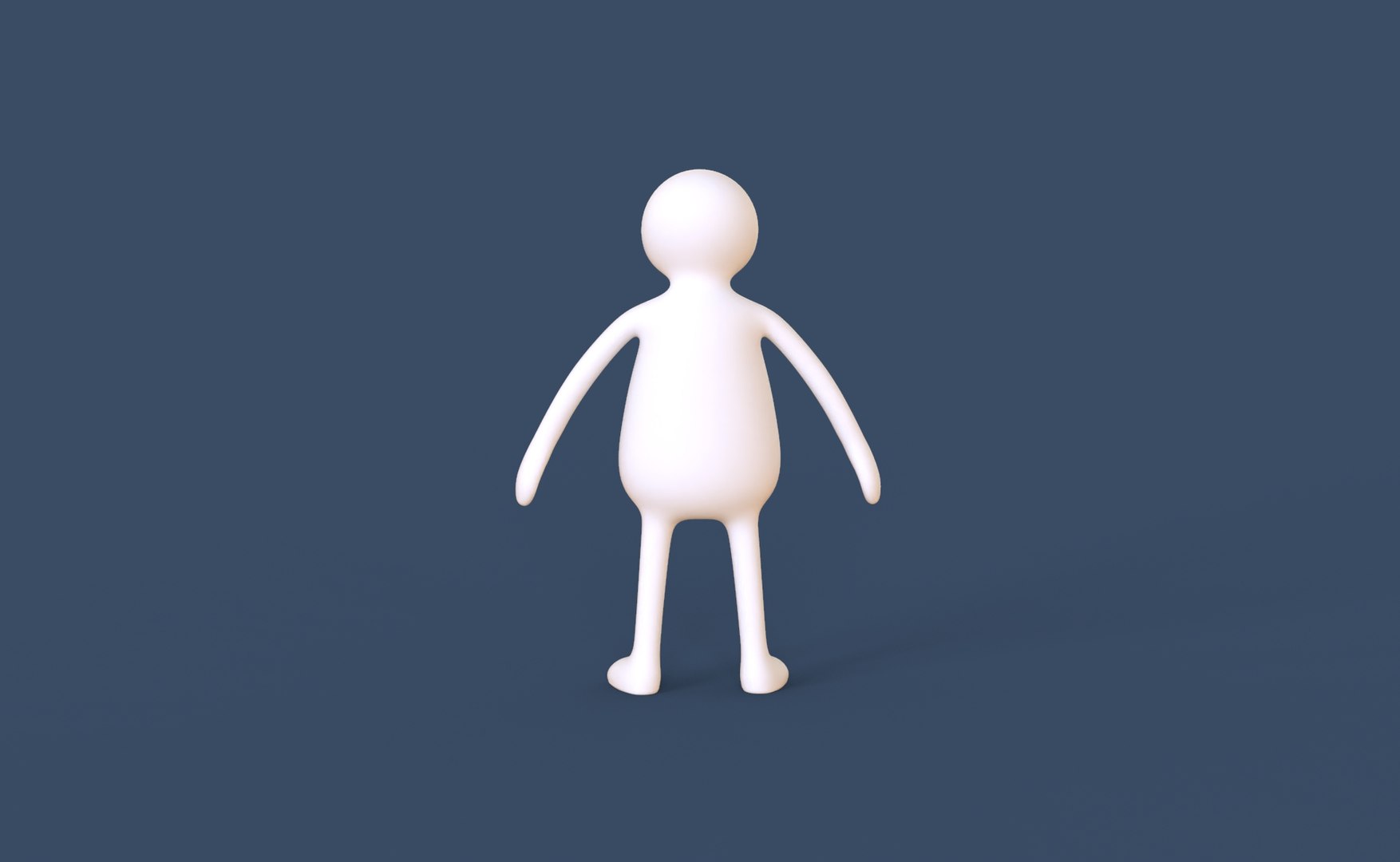 3D Stickman 03 Rigged Low Poly Model - TurboSquid 2319856