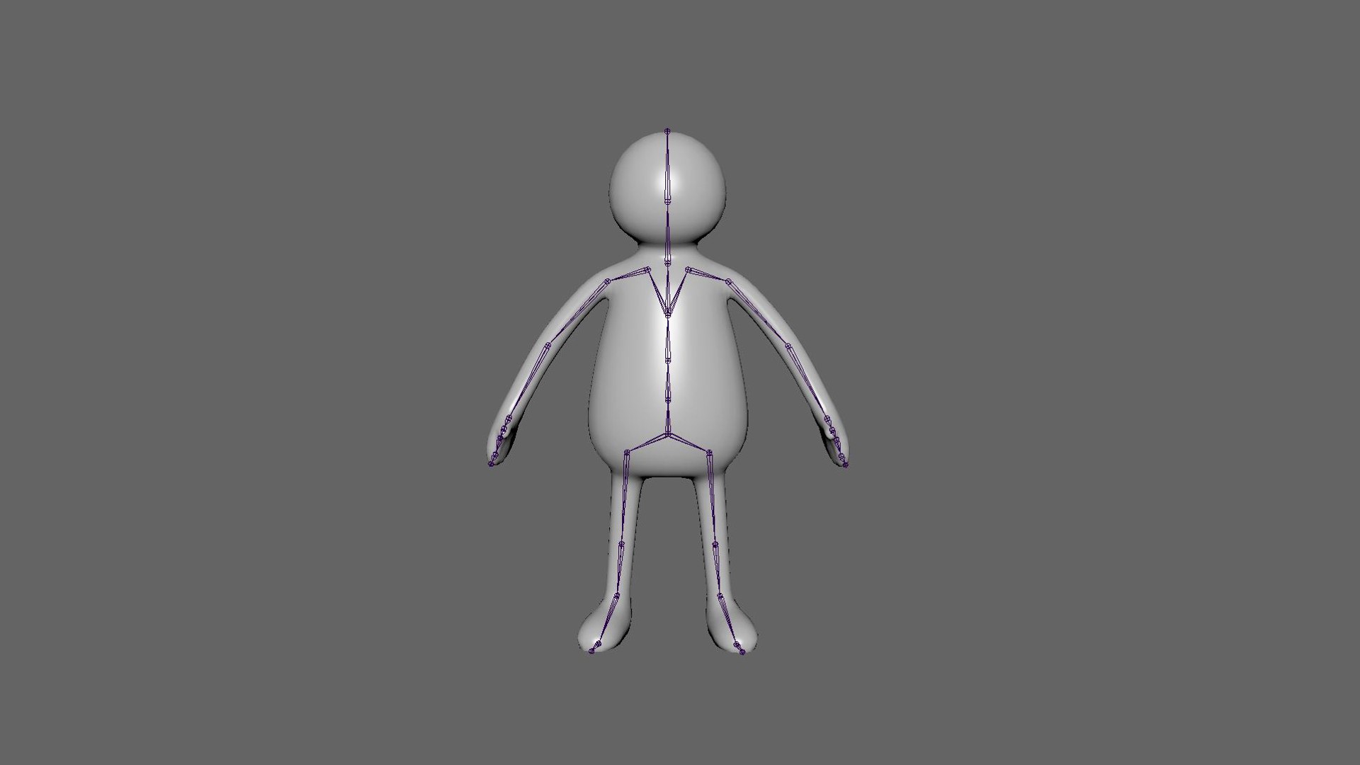 3D Stickman 03 Rigged Low Poly Model - TurboSquid 2319856