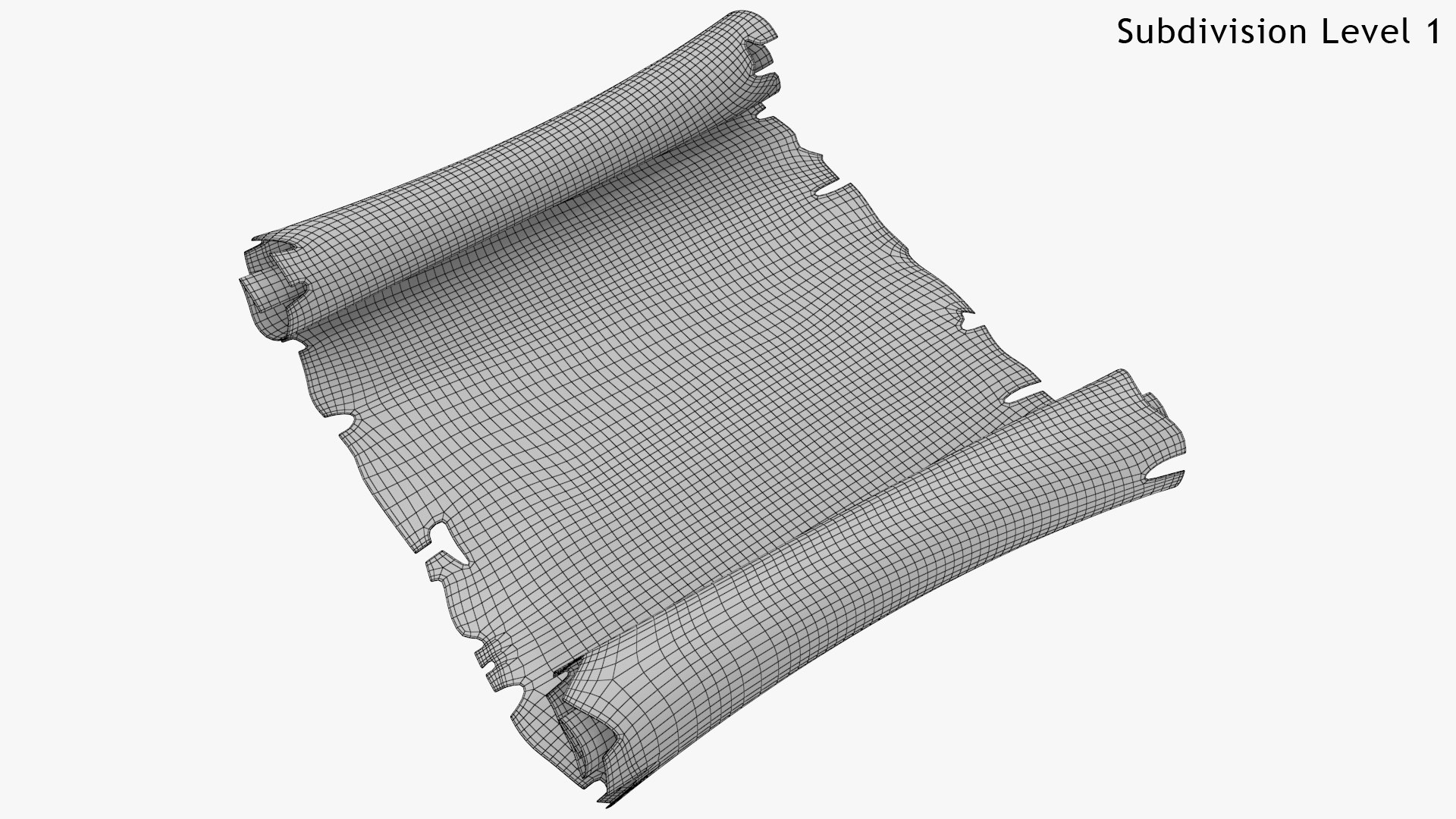 3D Scroll V2 - TurboSquid 2336114