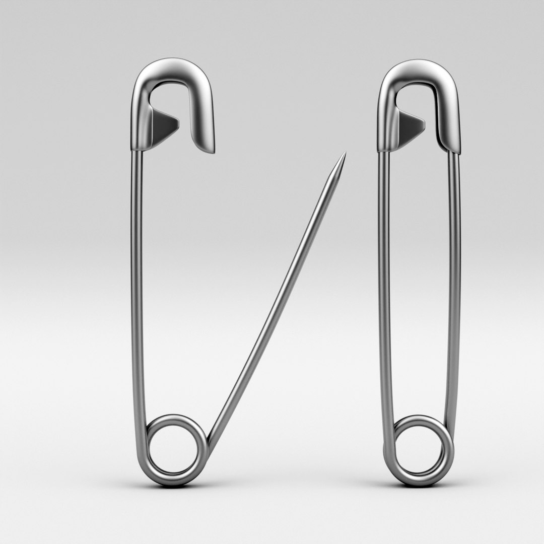 3D Safety Pin Model - TurboSquid 1643325