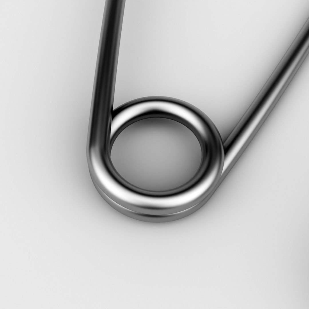 3D Safety Pin Model - TurboSquid 1643325