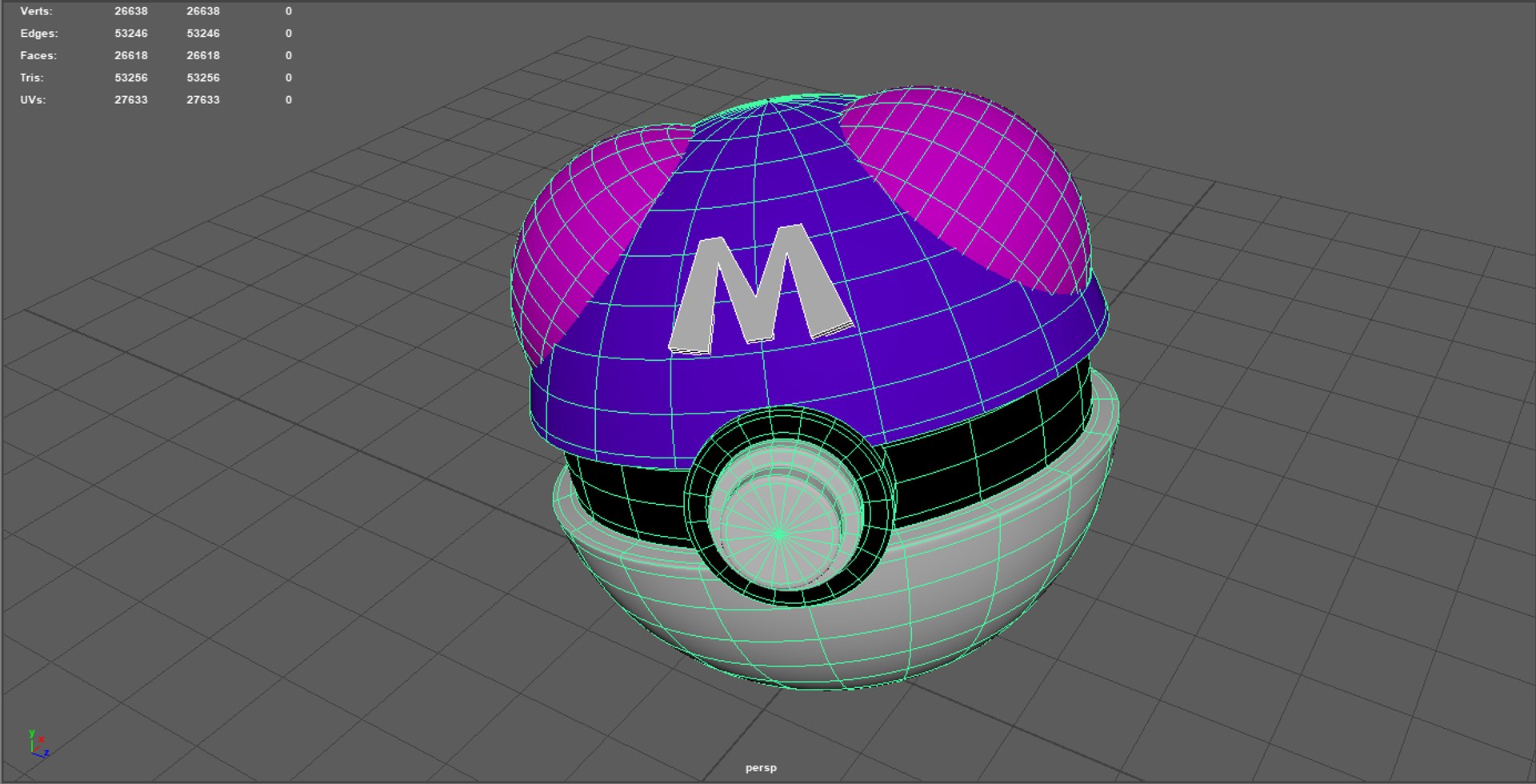 Master Ball 3D - TurboSquid 1511408