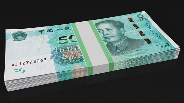 3D Chinese 50 Yuan 2019 Banknotes Bundle - TurboSquid 1747721