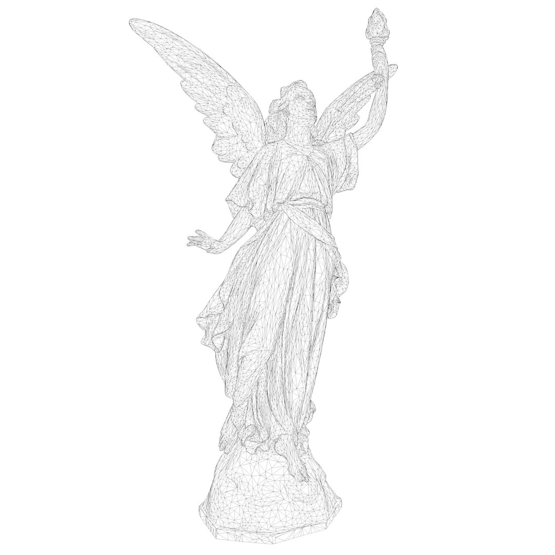 3D Statue Of Lady Geo - TurboSquid 1735713