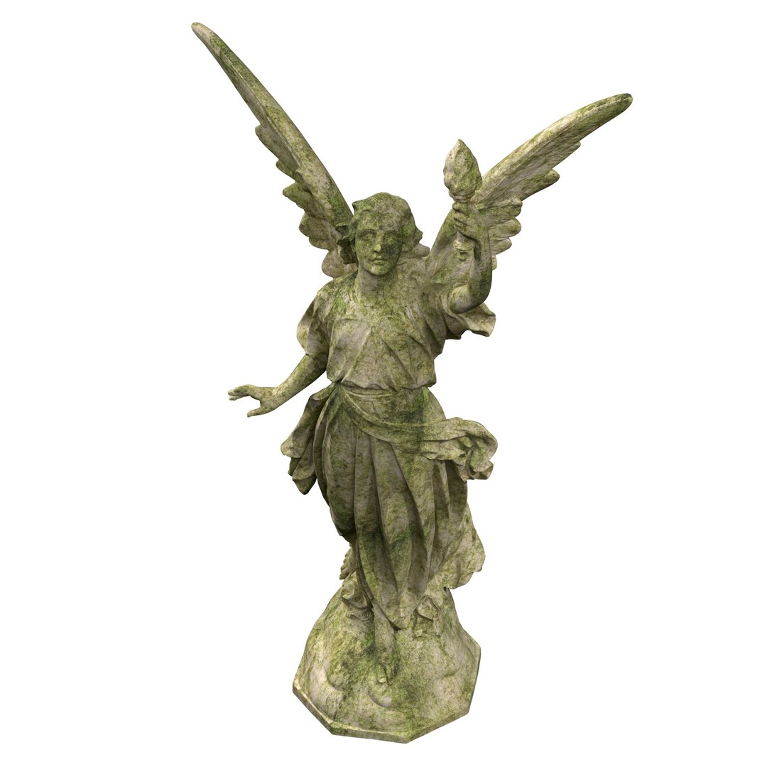 3D Statue Of Lady Geo - TurboSquid 1735713