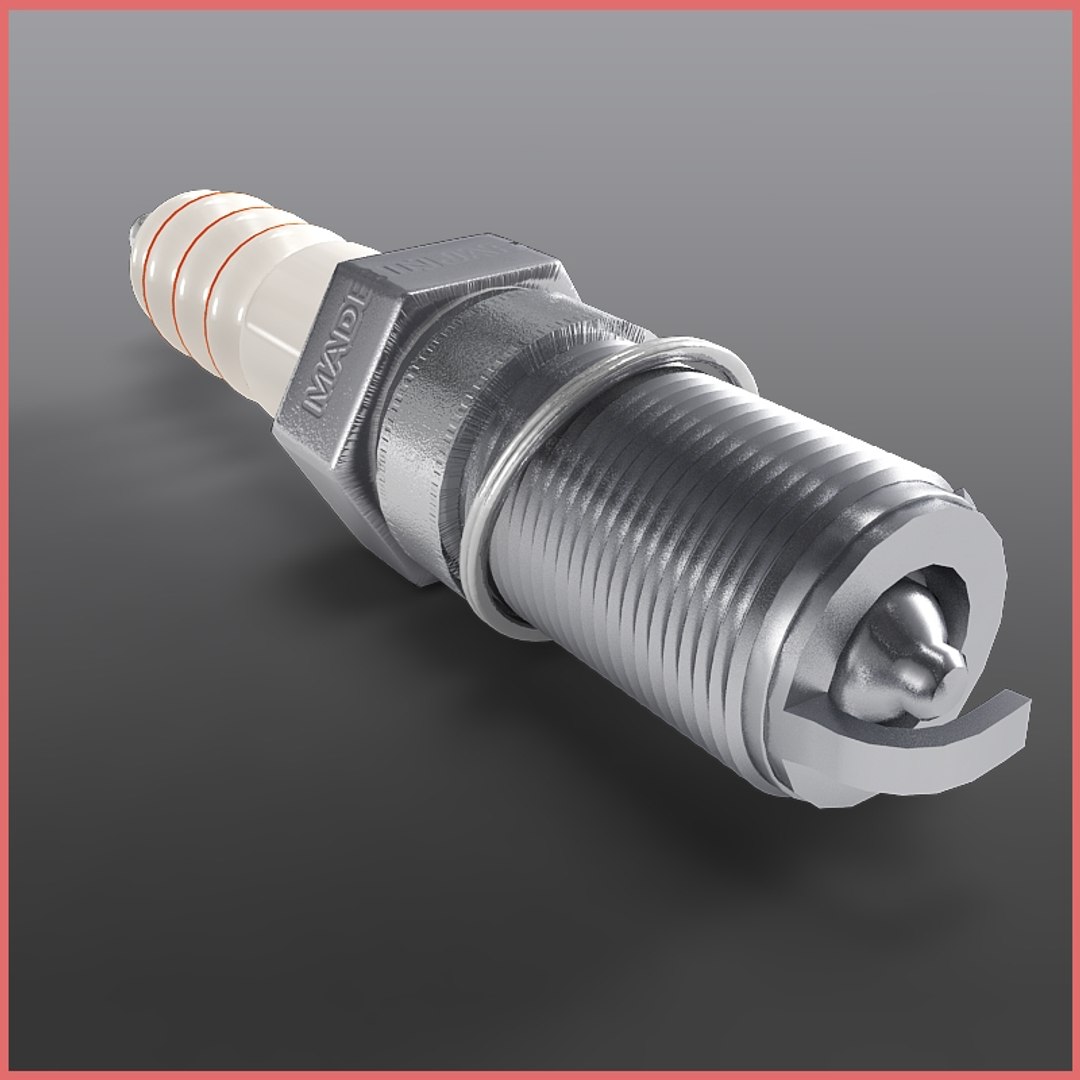 Spark Plug 3d Model