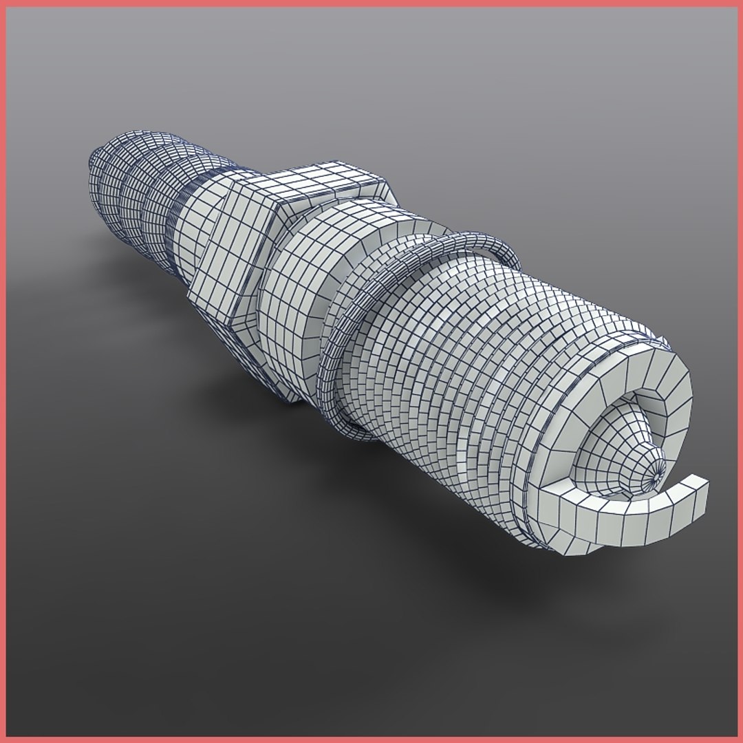 Spark Plug 3d Model