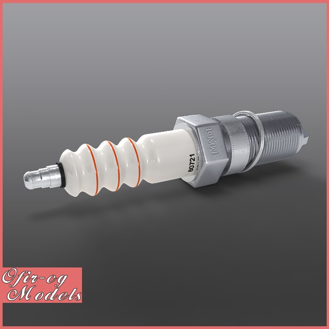 Spark Plug 3d Model
