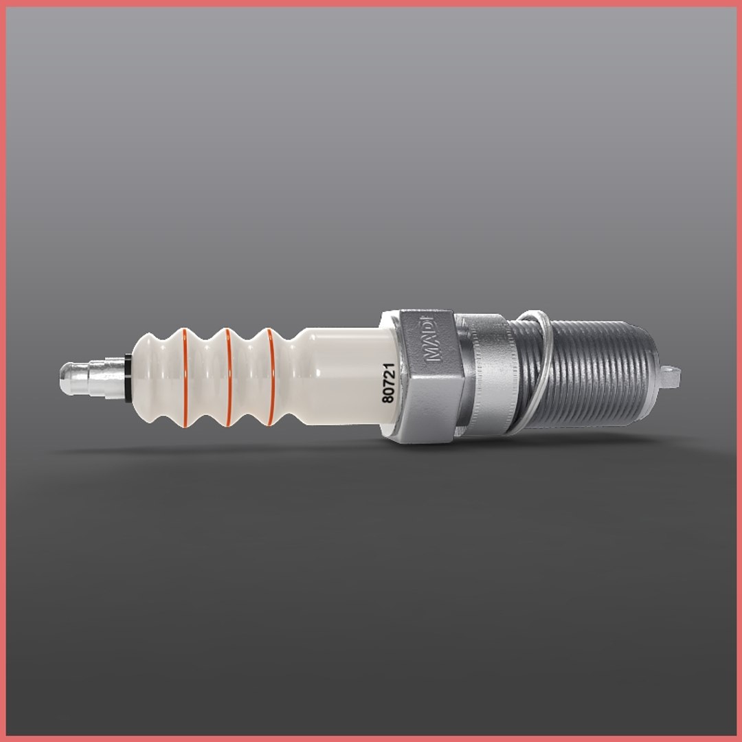 Spark Plug 3d Model