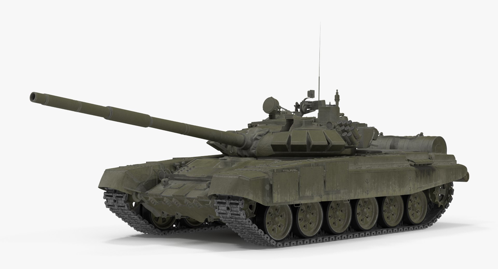 T-72b3 Soviet Main Battle Tank 3d Max