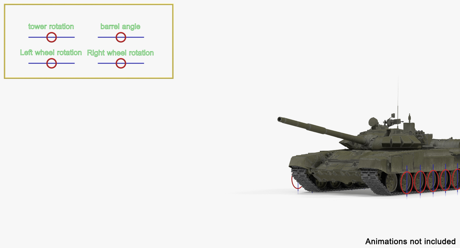T-72b3 Soviet Main Battle Tank 3d Max