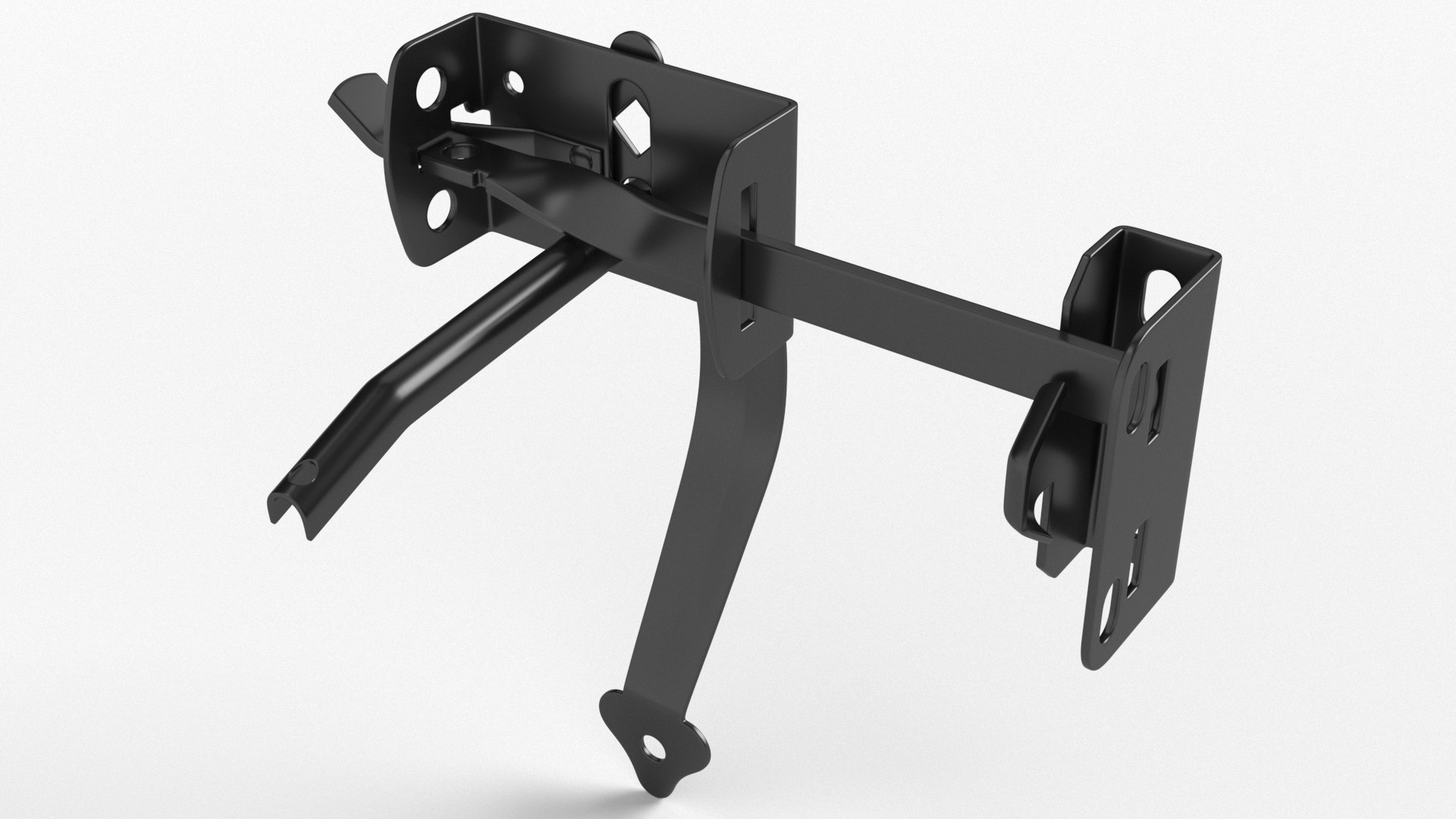 Thumb Gate Latch 3D Model - TurboSquid 1964977