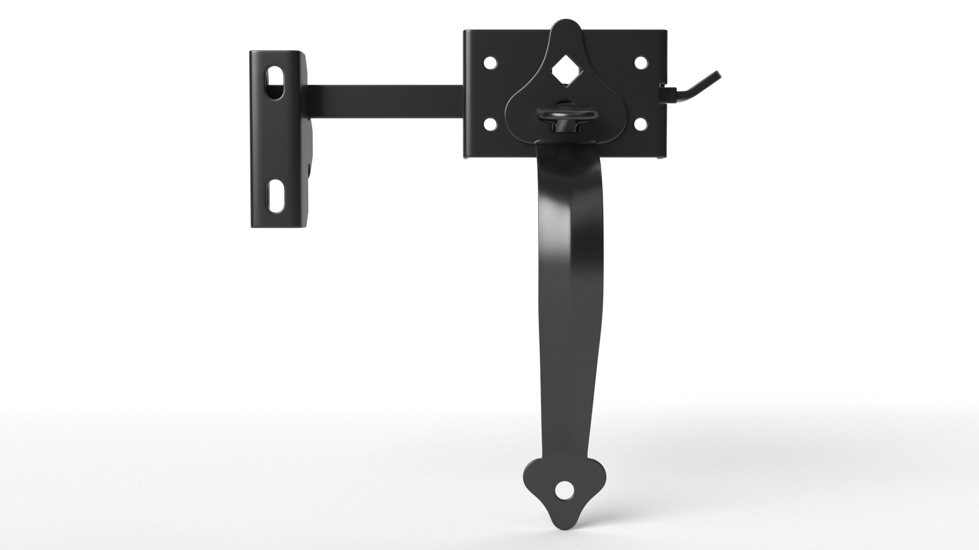 Thumb Gate Latch 3D Model - TurboSquid 1964977