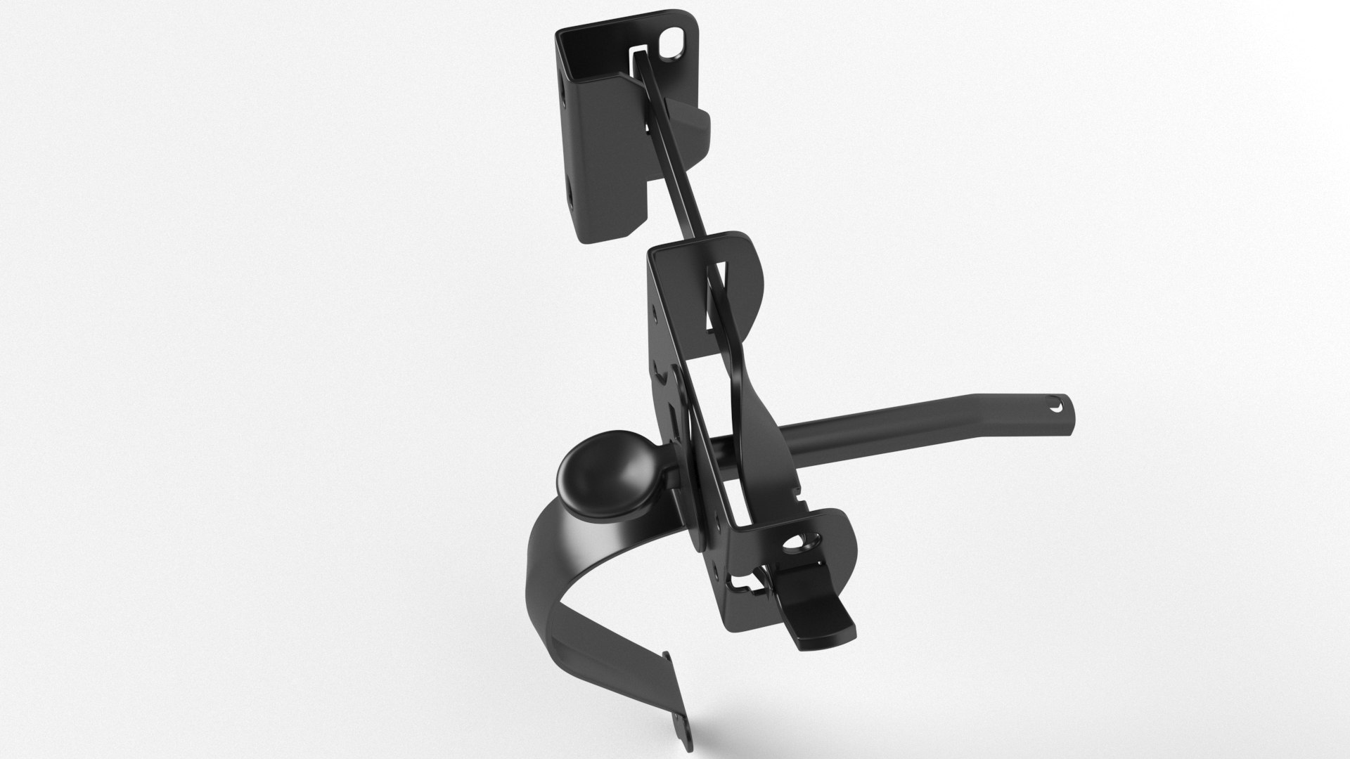 Thumb Gate Latch 3D Model - TurboSquid 1964977