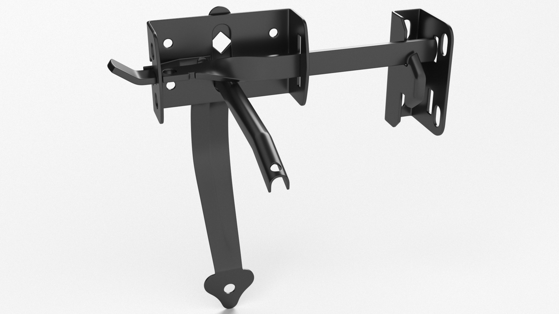 Thumb Gate Latch 3D Model - TurboSquid 1964977
