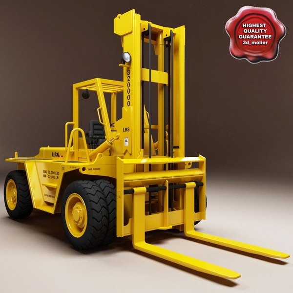 Forklift 3D Models for Download | TurboSquid