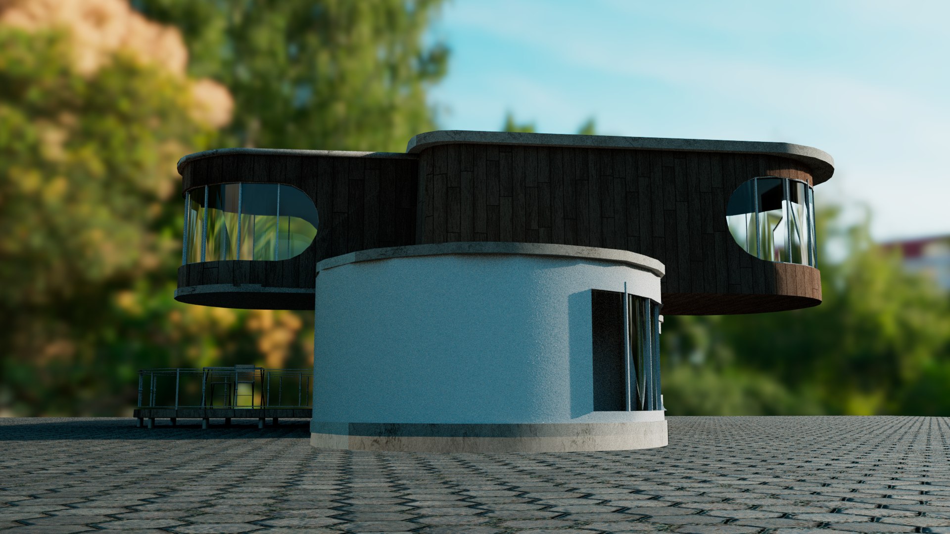 Modern House 3D Model - TurboSquid 2372255