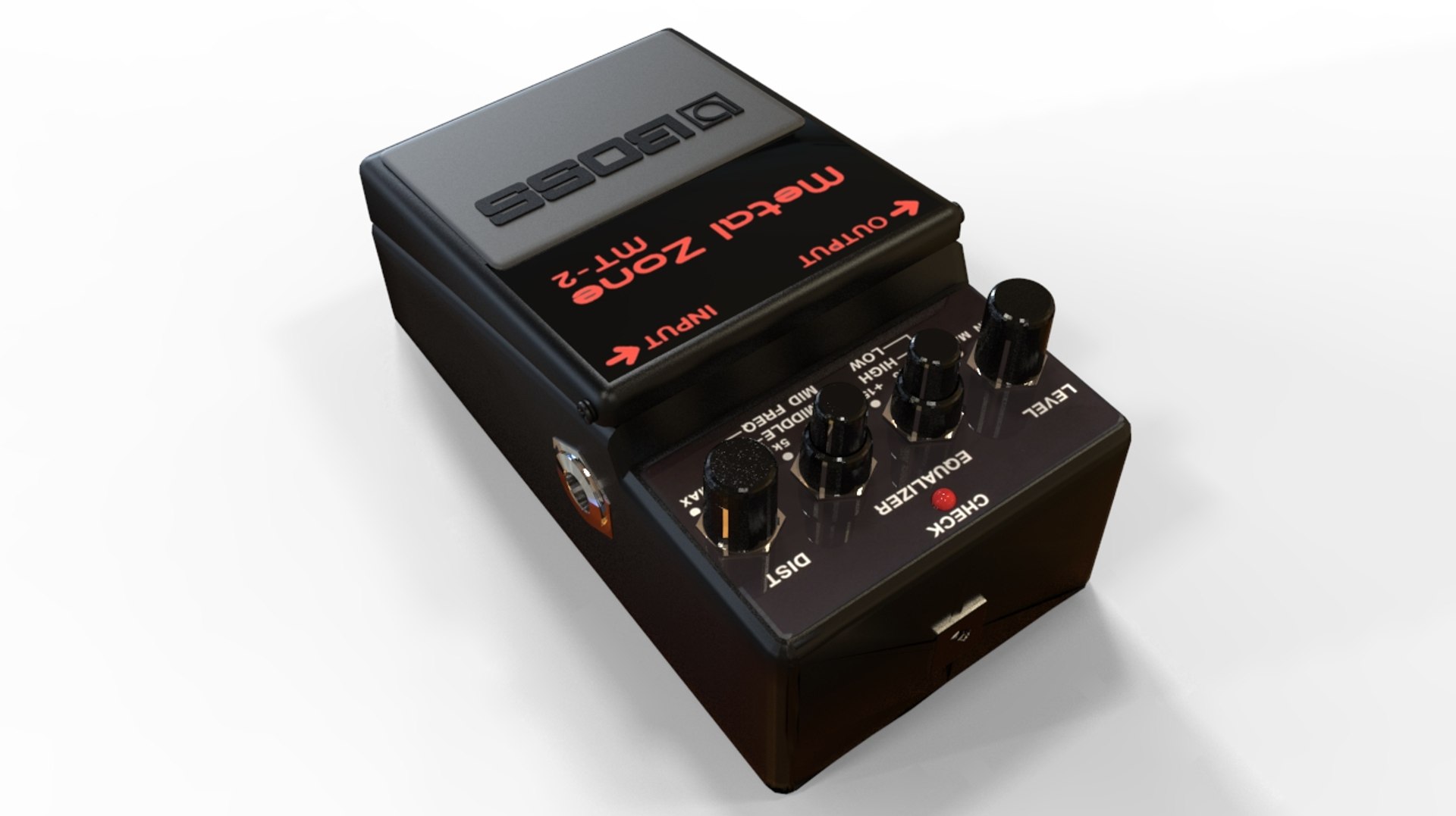 3d Model Metalzone Mt-2 Guitar