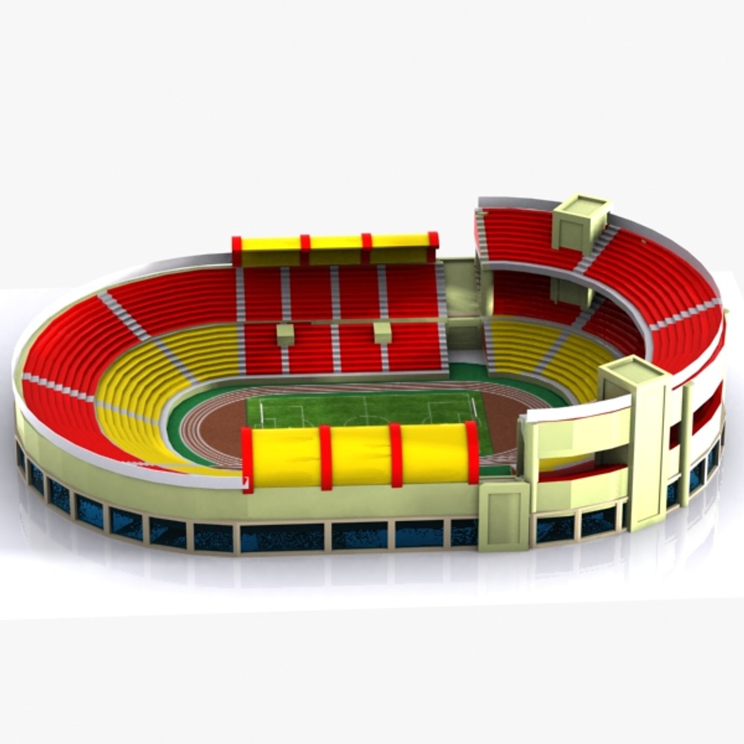3d Cartoon Stadium Toon