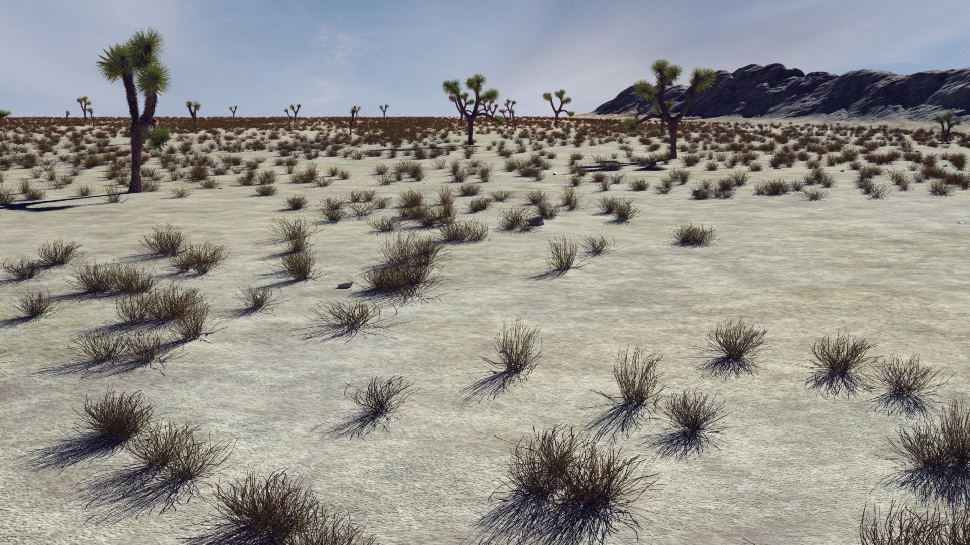 3d Model Desert Landscape