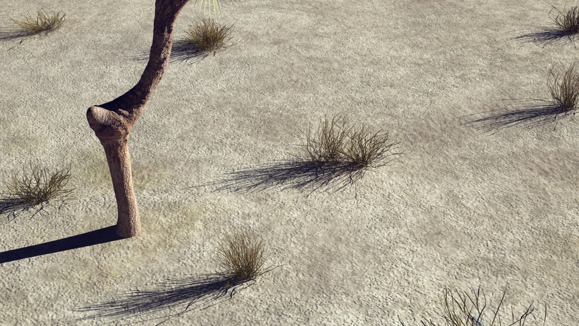 3d Model Desert Landscape