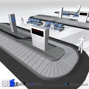 Baggage Claim 3D Models for Download | TurboSquid