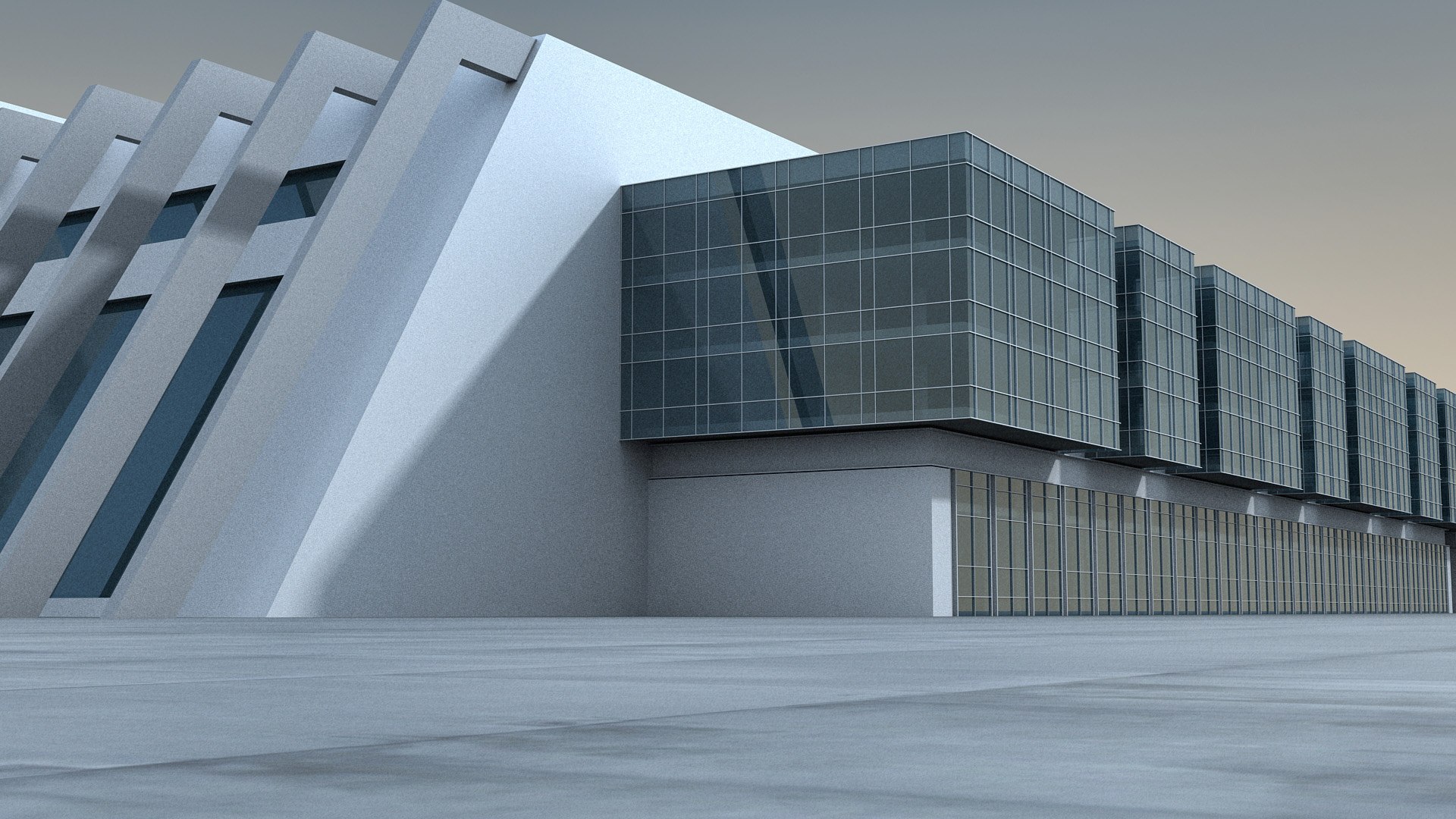 Future Building 009 3D model - TurboSquid 2038526