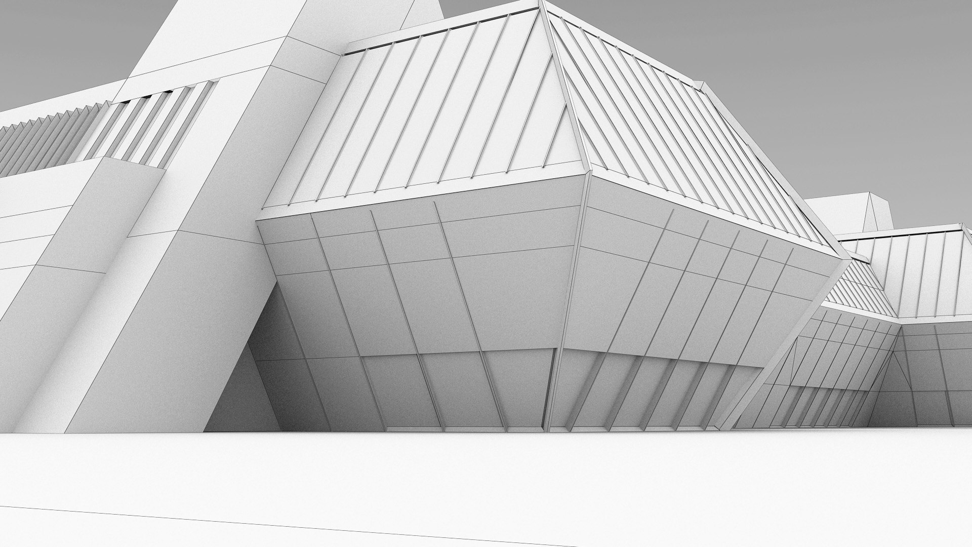 Future Building 009 3D model - TurboSquid 2038526