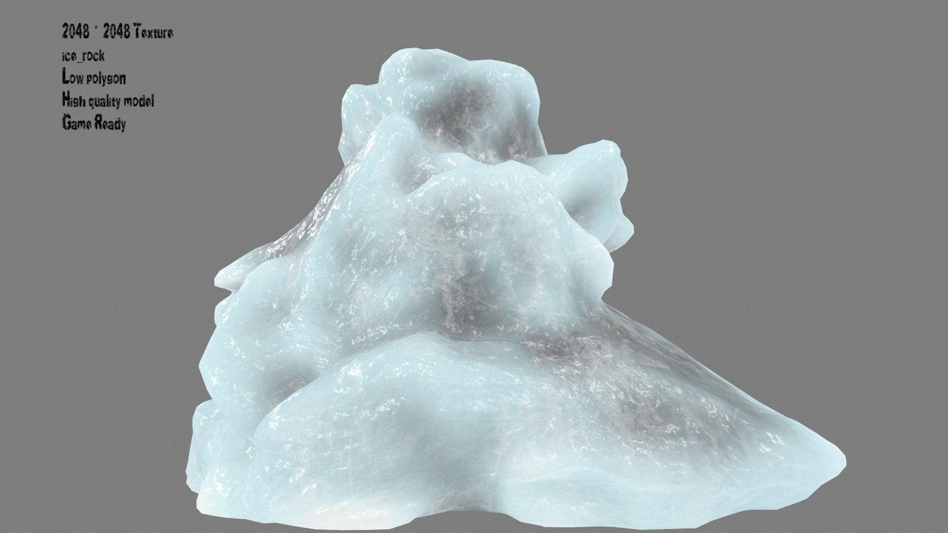 3D ice temple model - TurboSquid 1187247